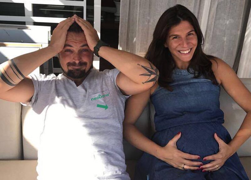 Atriz Cleia Almeida vai ser mãe de uma menina